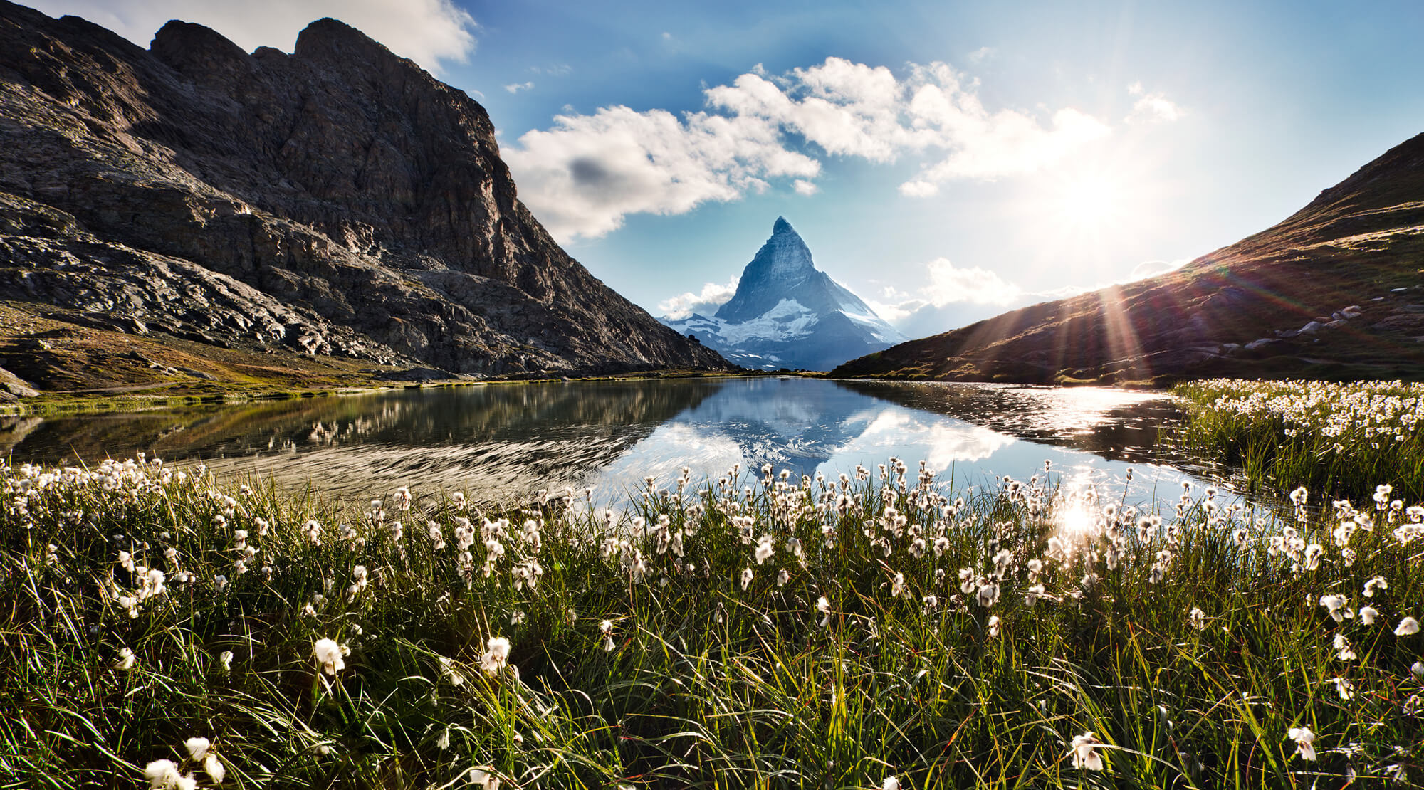 Die prominentesten Berge der Alpen
