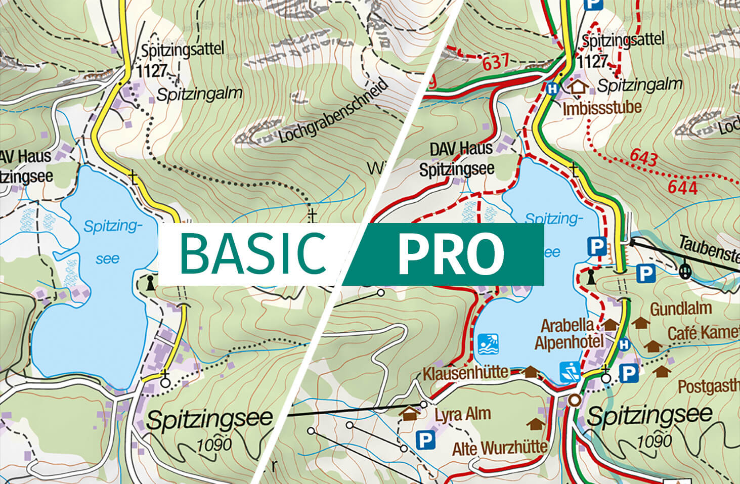 Wanderkarte - KOMPASS | Interaktive Onlinekarte