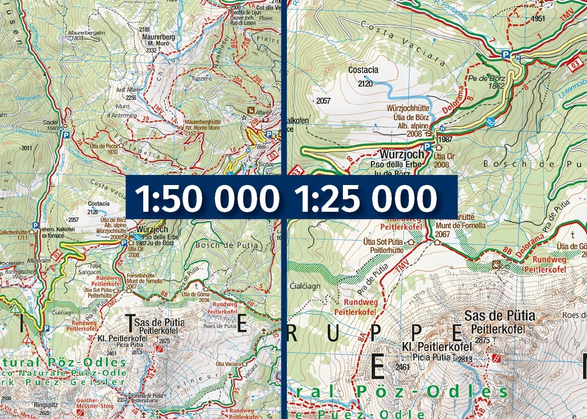 Kartenwissen Grundlagen - KOMPASS Wanderwiki